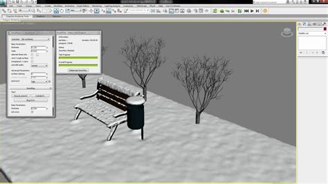 snowflow bench scene howto part1 youtube