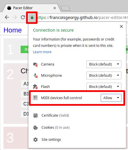 StudioCode WebMIDI MIDI In Your Browser