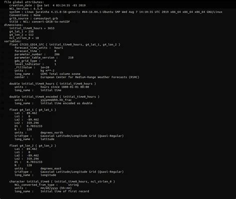 Warning Cdfcheckvars Unsupported Data Type Char String Skipped Variable Initial Time 0
