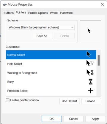 How To Change Mouse Cursor In Windows