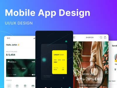 Design Mobile App Ui Upwork