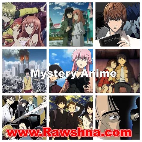 أفضل أنميات الغموض على الإطلاق U Rawshnaaa