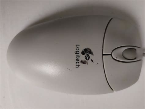 Vintage Computer Mouse Old Logitech Mouse Etsy