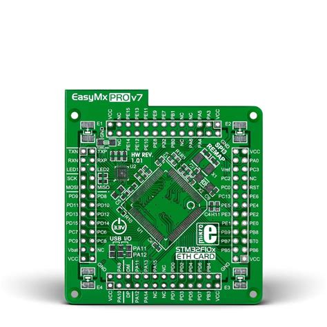 Easymx Pro V7 For Stm32 Empty Mcucard Eth 100pin Tqfp Mgsl