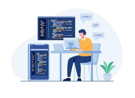 Programmer And Engineering Development Coding Web Development