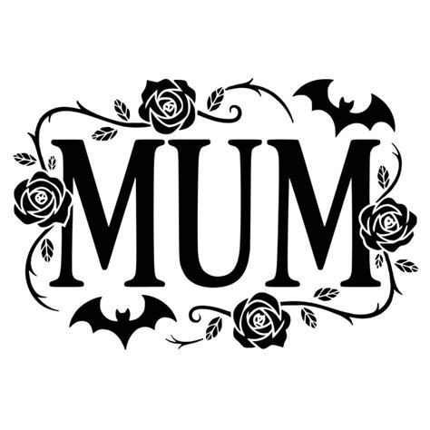 Gothic Mum Font Dtf Direct To Film Transfer Twisted Image Transfers