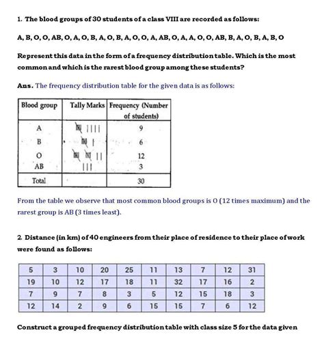 Ch 14 Statistics Page Wise NCERT Solution 14 2