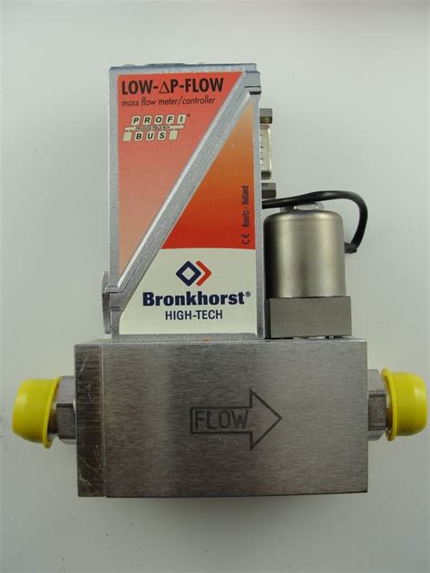 Lot Of 3 Bronkhorst Mass Flow Controllers With Profibus Model F 202d