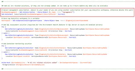 Azure Arc Azure PowerShell Prerequisites Configuration Script Wim Matthyssen