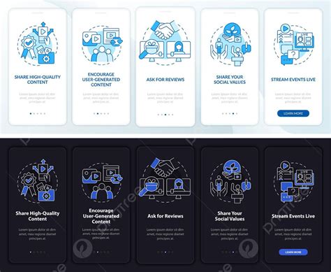 Social Media Trust Introducing Mobile App Onboarding Screens For Day