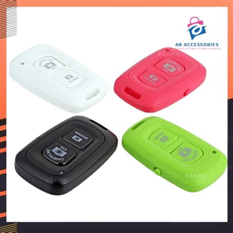 Jual Akacc Remote Bluetooth Kamera Hp Remote Shutter Tomsis Bluetooth Kamera Selfie Shopee