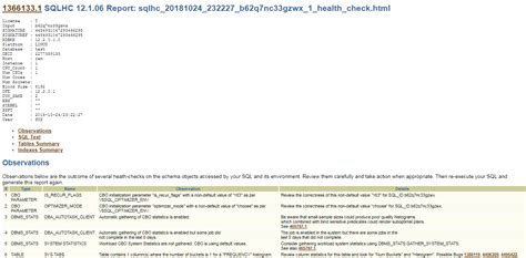 Sql Health Check Sqlhc Tips And Tricks Oracledbwr