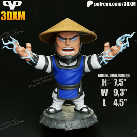 Lord Raiden Chibi Free High Quality Models