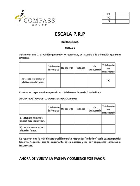 Escala Prp Forma A Pdf
