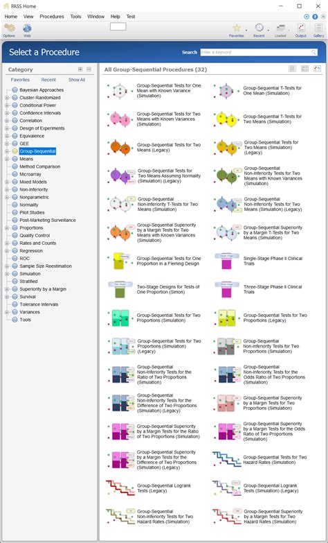 sample size for group sequential tests pass sample size software