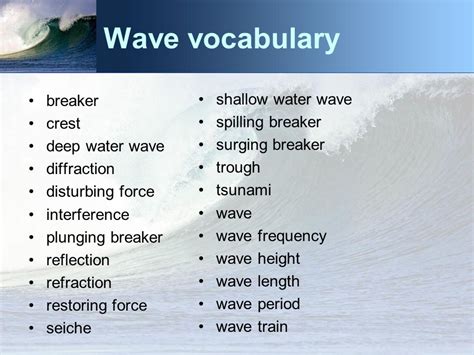 Ocean Wave Diffraction