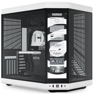 Buy Hyte Y70 Touch Tempered Glass Mid Tower Case Blackwhite Cs Hyte