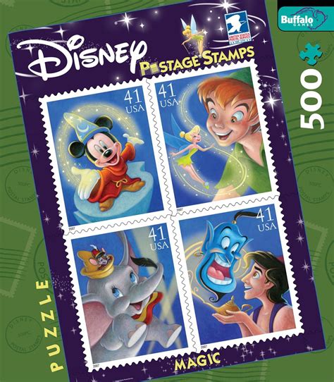 Disney Estampillas Postales Rompecabezas 500 Piezas Buffalo Games Sin