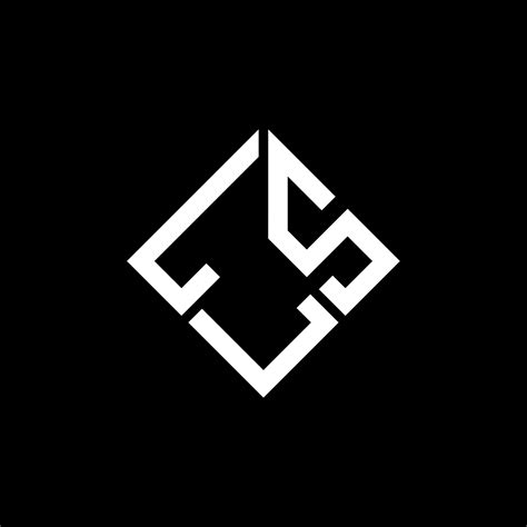 Lsl Letter Logo Design On Black Background Lsl Creative Initials