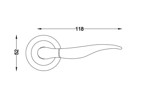 Πόμολα Λαβές Πόμολα Πόρτας Χειρολαβές Με Ροζέτα Perfect 220 Νίκελ Ματ Χρώμιο