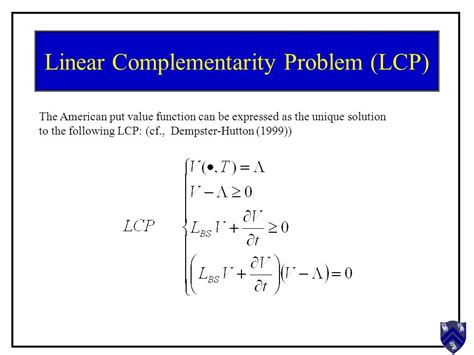 Pricing Derivative Financial Products: Linear Programming (LP) Formulation Donald C. Williams ...