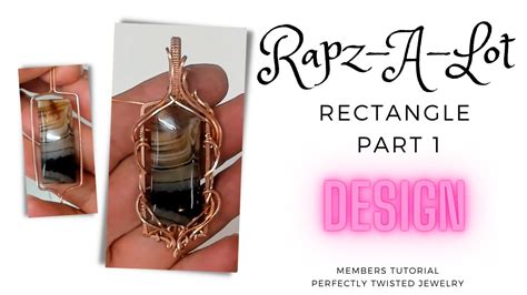 Part 1 ERectangle Design Members Rectangle Pendant Tutorial YouTube