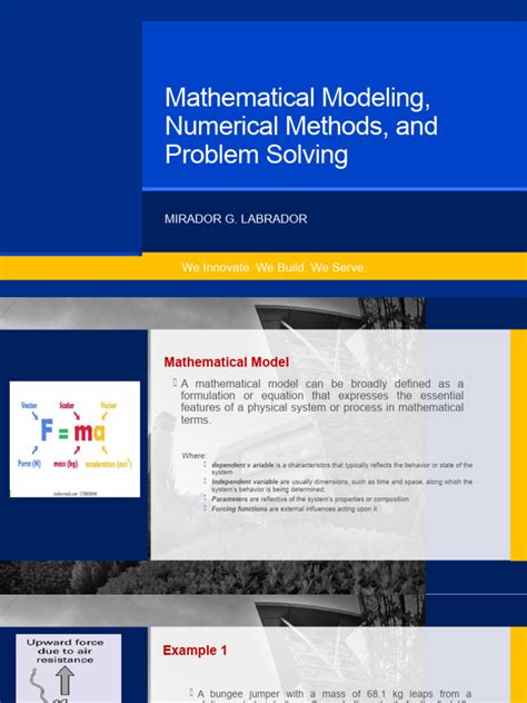 Learning Resource 1 Chapter Mathematical Modelling Pdf Equations