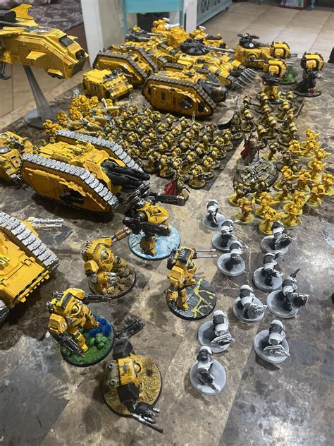 Almost Done With Most Of My Models Think I Got Like About 5000 6000 Point Ish R Warhammer30k