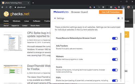Malwarebytes Browser Guard Para Firefox Y Chrome Deja Beta