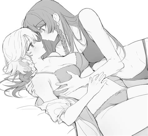 Izayoi Sakuya And Hong Meiling Touhou Drawn By Sarukana Danbooru