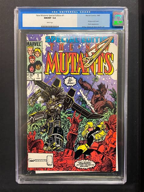 New Mutants Special Edition 1 Marvel 1985 Wraparound Cover Cgc 9 8