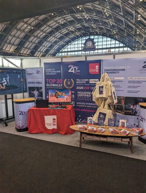 Very Excited To Be Representing Staffordshire University At The Manchester Ucas Discovery Fair