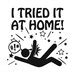 I Tried It At Home Stick Figure Svg  Png Clipart Design Vector