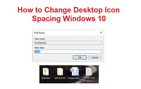 How To Change Desktop Icon Spacing Windows Troubleshooter