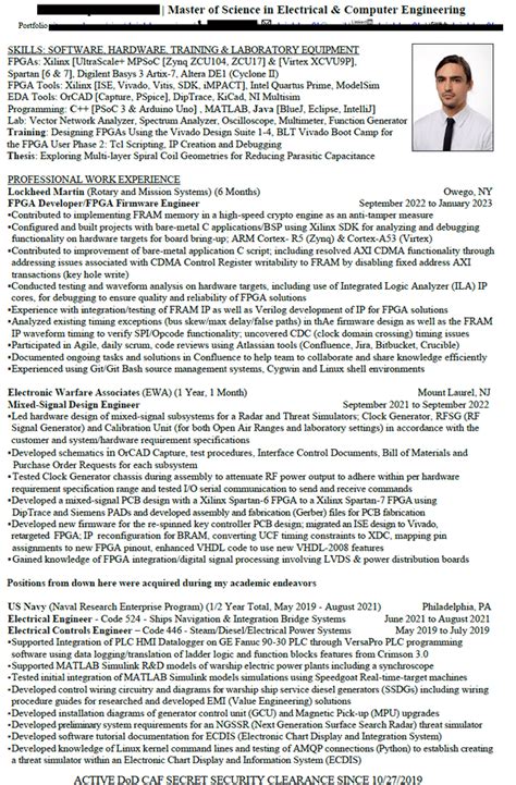 1 Year Of Fpga Experience Rejected For 4 Months In The Nyc Area How