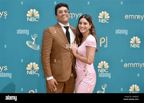 James Atkinson Left And Jane Becker Arrive At The 74th Primetime Emmy Awards On Monday Sept