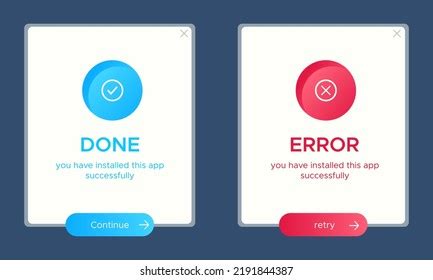 Green Ui Notification Images Stock Photos Vectors Shutterstock