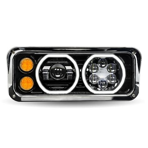 4 X 6 Dual Rectangular Headlights — Empire Chrome