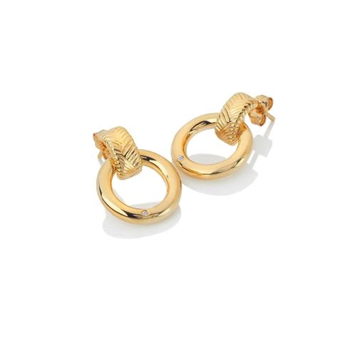 Hd X Golden Edit Spirit Earrings Pearces The Jewellers