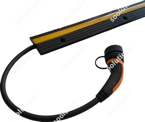 Kabeldrempel Voor Laadkabels Van Elektrische Voertuigen Kabeldrempel