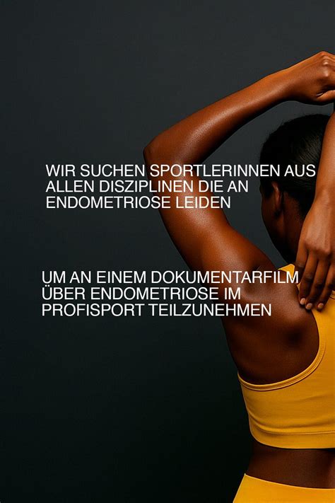 Dokumentarfilm Sucht Betroffene Sportlerinnen Endometriose