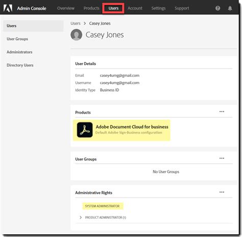Adobe Document Cloud Feature Administration
