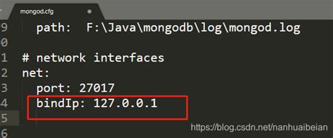 一篇文章带你解决 Mongodb 连接 Localhost 和 127001 可以连接，但是改成具体的ip地址就无法连接mongodb用locahost能登录ip地址报错 Csdn博客