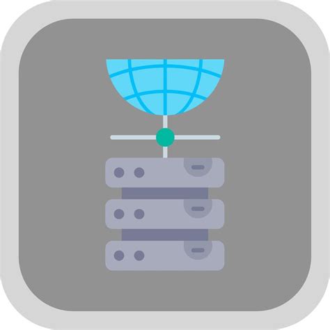Database Flat Round Corner Icon 38774338 Vector Art At Vecteezy