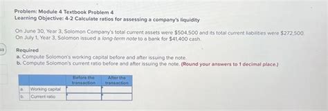 solved problem module 4 textbook problem 4 learning