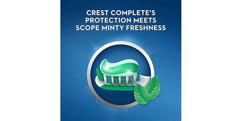 3pk Crest Scope Complete Whitening Toothpaste