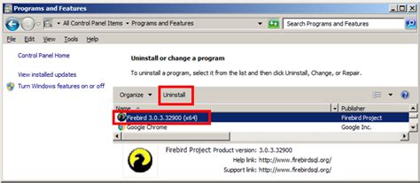 Firebird Server Control