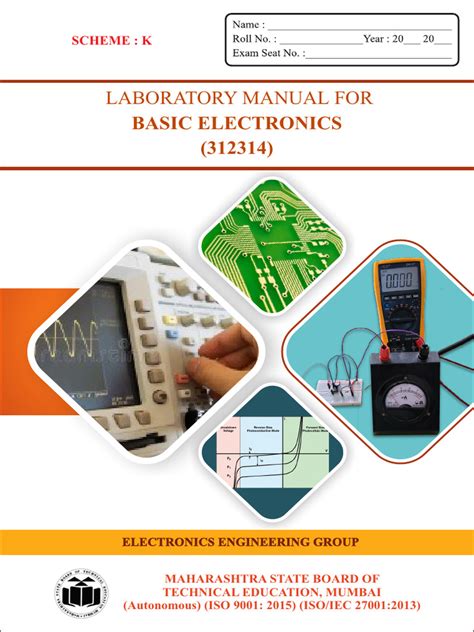 Basic Electronics Msbte Manual Msbte Store Pdf Diode Pn Junction