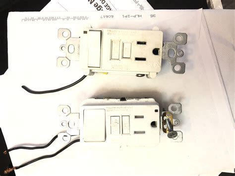 Electrical How To Install Gfci Combo Switch And Outlet With Only 2