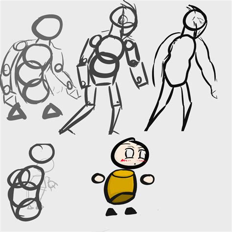 Trying To Find A Character Style For My Game Day 22 Rlearntodraw